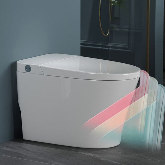 Modern White Flush Toilet Floor Mounted Urine Toilet for Washroom ...