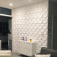 Modern Style PVC Wall Panel Living Room Peel and Stick 3D Wall Paneling ...