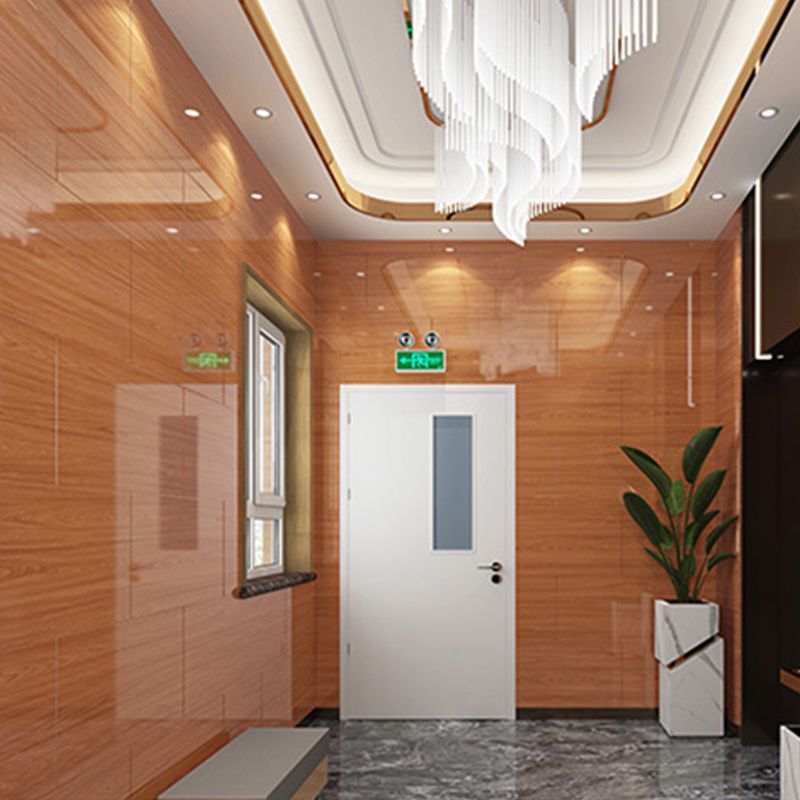 PVC Wall Paneling Rectangle Waterproof Wooden Effect Wall Paneling for ...