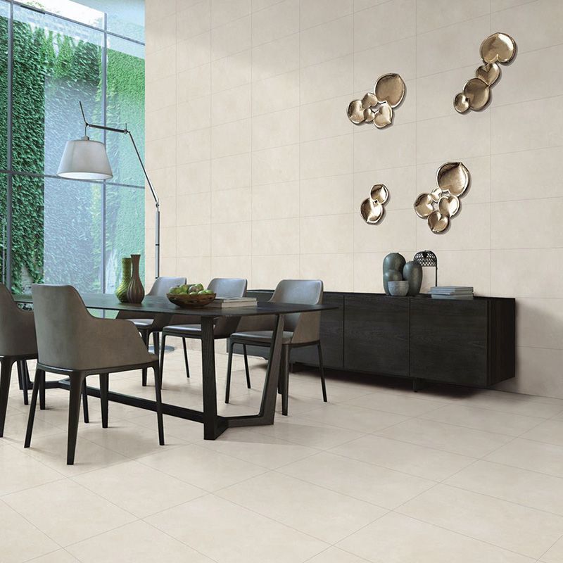 Indoor Floor Tile Porcelain Solid Color Rectangle Living Room Floor ...