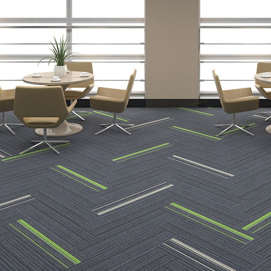 Level Loop Carpet Tile Non-Skid Self Adhesive Indoor Office Carpet ...