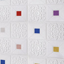 XPE Foam Wall Paneling Square Print Waterproof Wall Paneling for Living ...