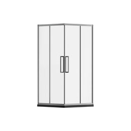 Square Shower Enclosure Tempered Glass Shower Enclosure with Door ...