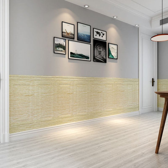 Modern Style XPE Foam Wall Paneling 3D Waterproof Wall Paneling - Clearhalo
