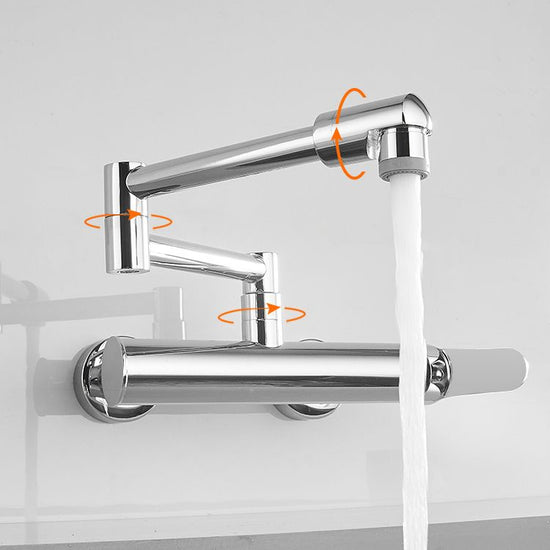 Modern Spring Spout Water Filler One Handle Low Arch Kitchen Faucet ...