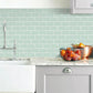 Subway Tile Wallpaper Plastic Waterproof Peel & Stick Subway Tile ...