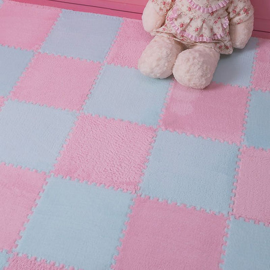 Modern Carpet Tiles Interlocking Square Color Block Carpet Tiles ...