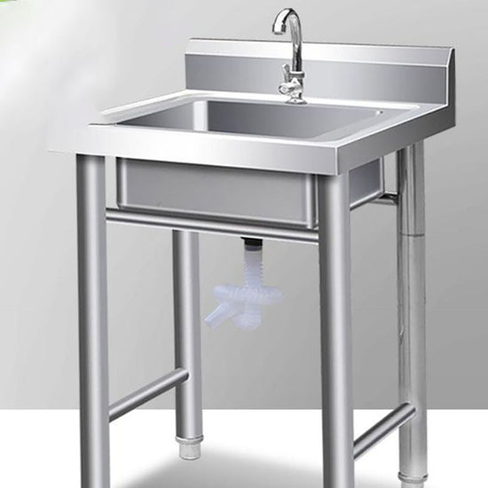 Contemporary Style Kitchen Sink All-in-one Stainless Steel Kitchen Sink ...