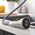 Modern Spray Kitchen Faucet Stainless Steel with Pull Out Sprayer Bar ...