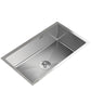 Single Bowl Kitchen Sink Stainless Steel Rectangular Undermount Kitchen ...
