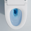 Elongated Smart Bidet with Tank All-In-One Ceramic Bidet with Heated ...