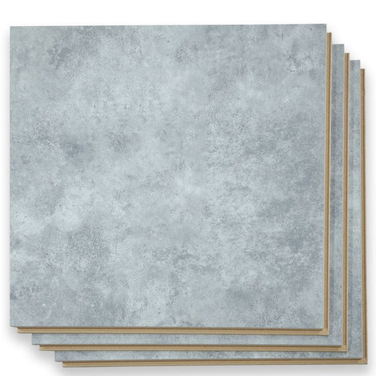 Industry Style Laminate Floor Wooden Grey Square Laminate Floor - Clearhalo