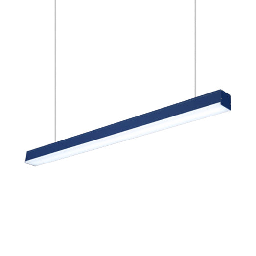 Sliver Metal Pendant Lighting Simplicity Led Blue/Purple/Wood Hanging ...