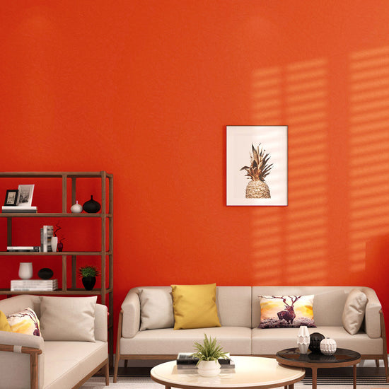 Solid Color Wallpaper Simplicity Smooth Textured Wall Decoration for ...