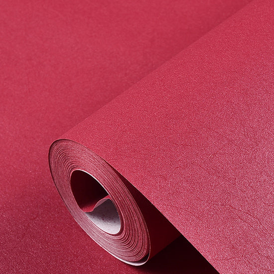 Solid Color Wallpaper Simplicity Smooth Textured Wall Decoration for ...
