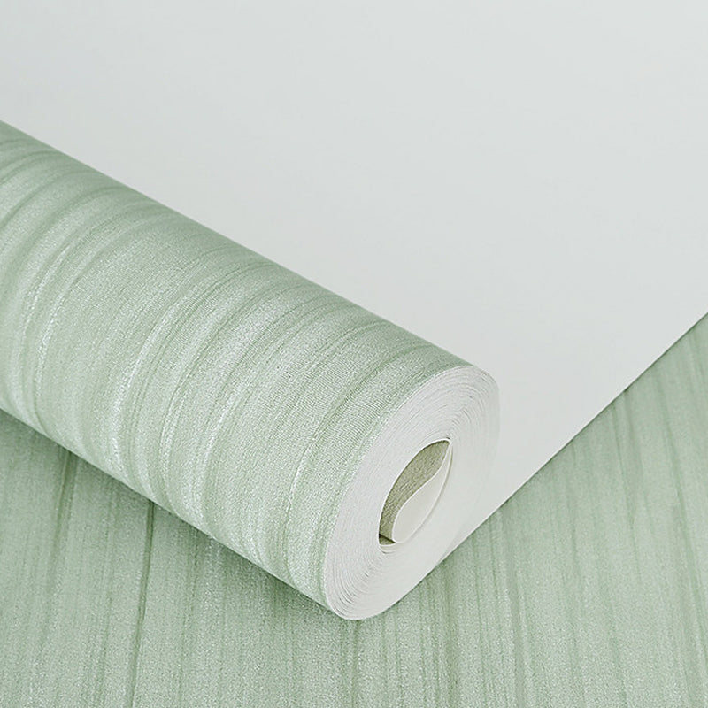 Solid Color Contemporary Wallpaper 33' L x 20.5" W Striped Wall ...