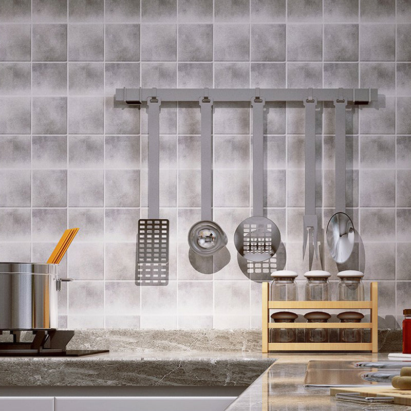 Adhesive Modern Mosaic Tile Wallpaper for Kitchen 14.5-sq ft Wall Decor ...
