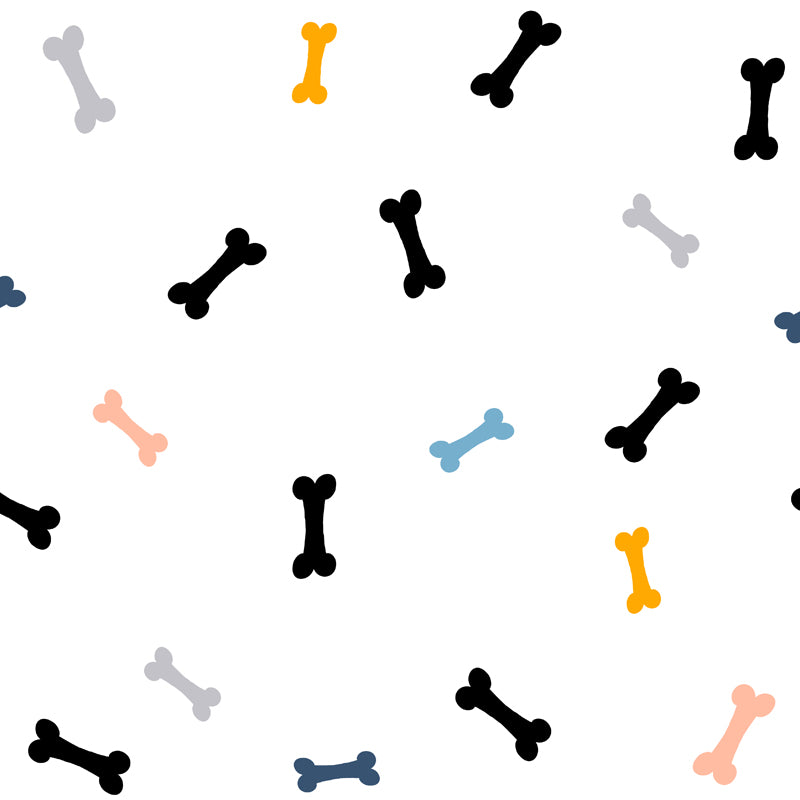 Whole Dog Bones Mural Wallpaper Moisture Resistant Cartoon Child whole-dog-bones-mural-wallpaper-moisture-resistant-cartoon-child