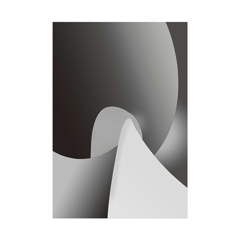 Minimalistic Abstract Painting Canvas Textured Light-Color Wall Art for ...