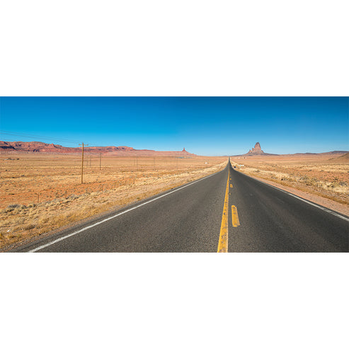 Contemporary Road Mural Decal Light Color Waterproofing Wall Covering ...