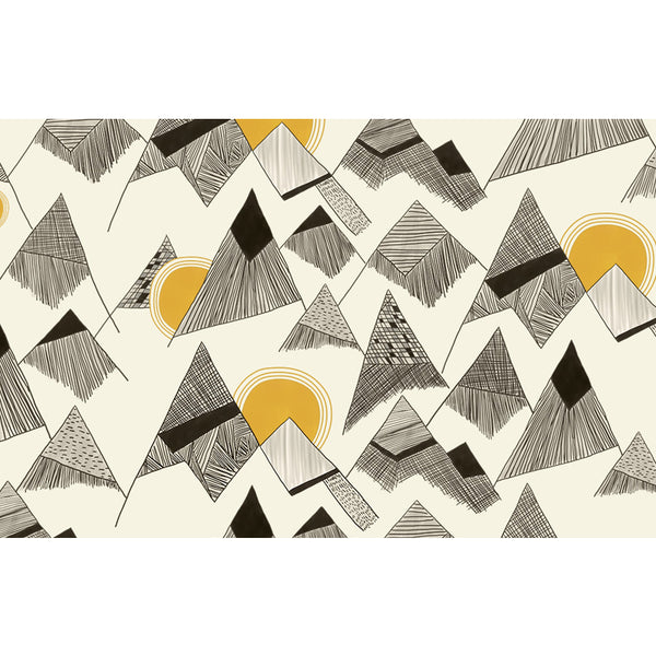 Geometry Mural Decal Modern Decorative Dining Room Wall Decor, Custom ...