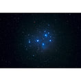 Modern Starry Night Scene Mural Wallpaper Blue Astronomical Landscape ...