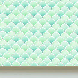 Fishscale Wall Covering Mural Modern Waterproofing Living Room Wall ...