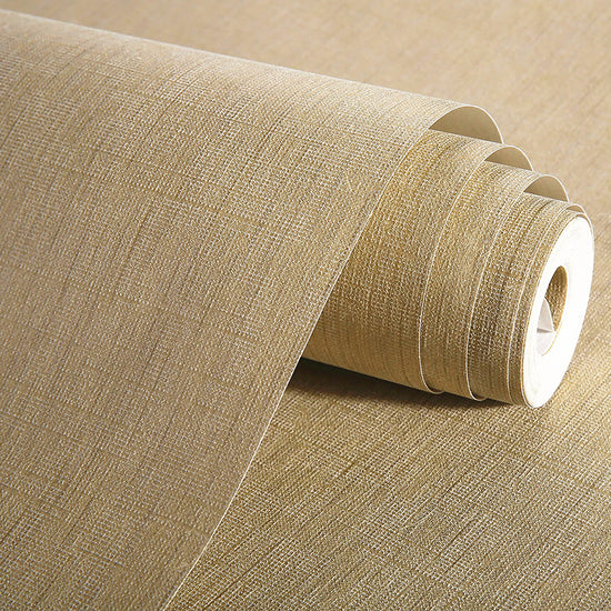 Minimalist Solid Wallpaper Roll Soft Color Stain Resistant Wall ...