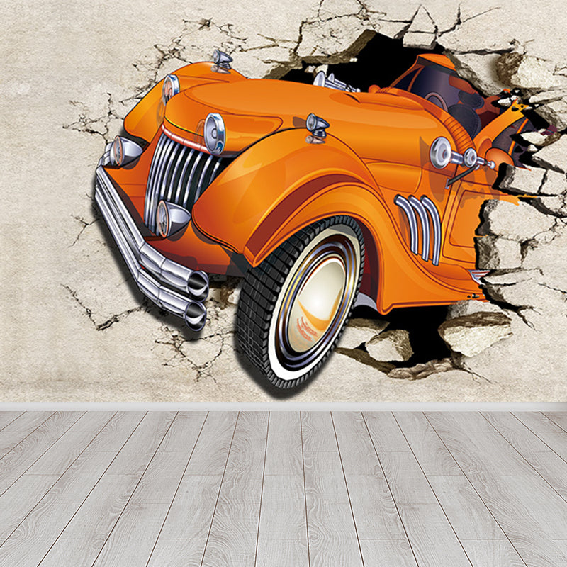 Waterproof Car and Wall Mural Industrial Non-Woven Wall Art, Custom ...