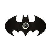 Metal Small Bat Wall Light 1 Head Modern Creative Sconce Light in Black ...