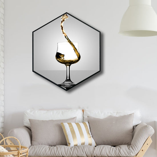 Still Life Pattern Painting Pastel Color Contemporary Wall Art Print ...