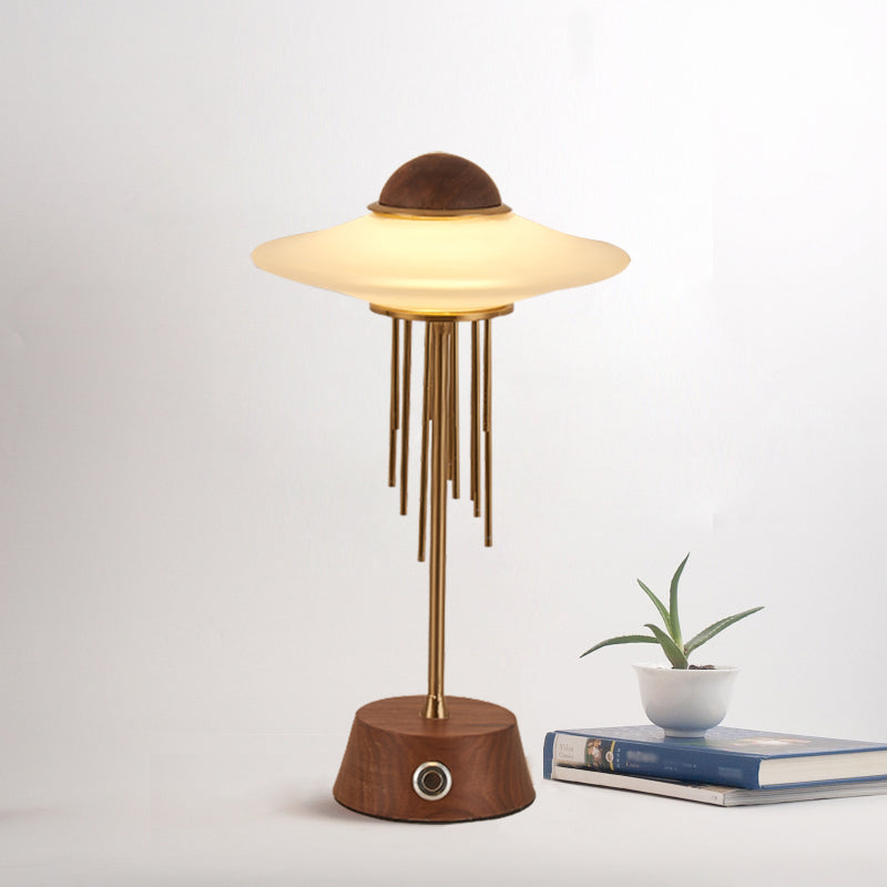 Tubular Desk Lamp Contemporary Metal LED Bedroom Table Lighting in ...