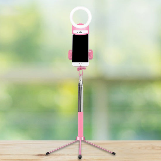 Ring Make-Up Lamp Contemporary Metal Mobile Phone Holder LED Fill Flush ...
