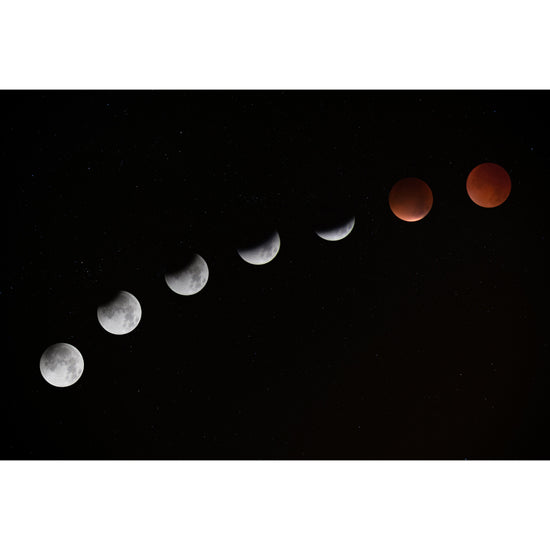 Whole Astronomy Wall Covering Mural Modern Complete Lunar Eclipse Wall ...