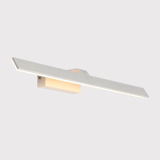 Rectangle Toilet Wall Light Sconce Metal LED Simple Vanity Lighting ...