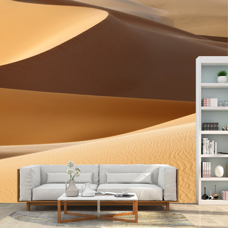 Sand Dunes Scenery Mural Wallpaper Contemporary Waterproof Living Room ...