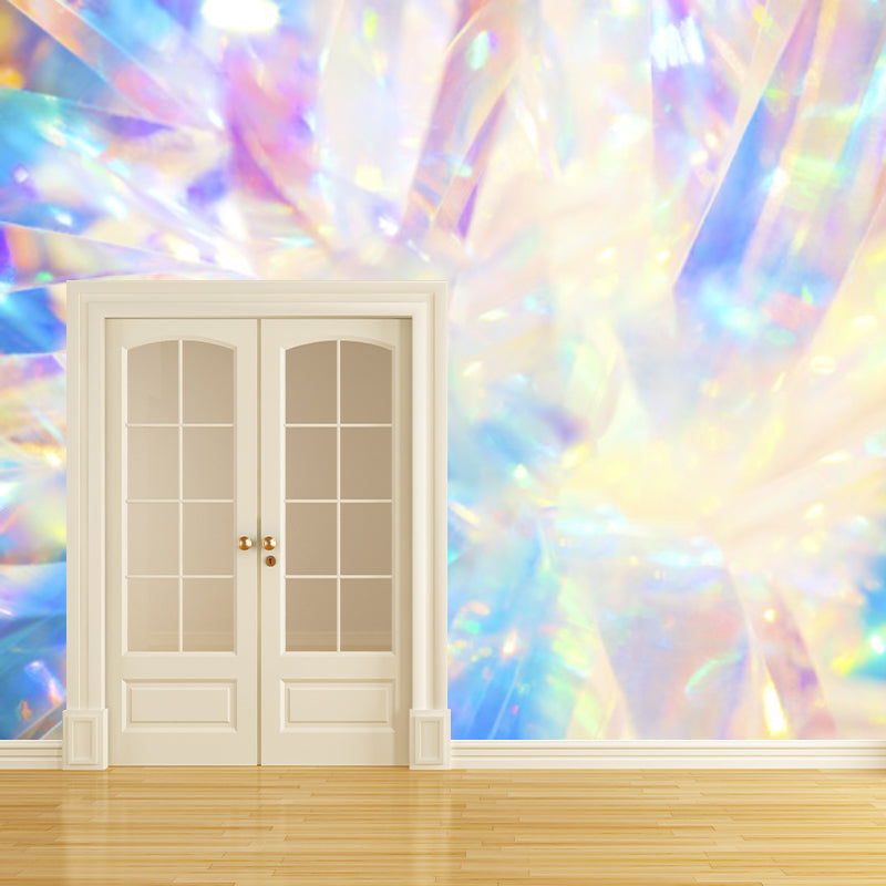 Illustration Color Abstract Patern Mural Decals for Indoor Wall, Yellow ...