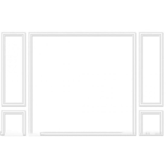 Stain Resistant Graphic Pattern Mural Non-Woven Modern Wall Decor for ...