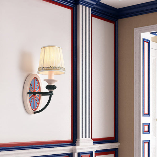 Metal Bucket Wall Light One Light Modern Stylish Sconce Lamp for Living ...