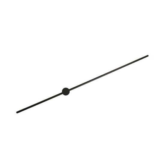 Black Slim Rod Sconce Lighting Minimalist 23.5"/31.5"/47" High LED ...