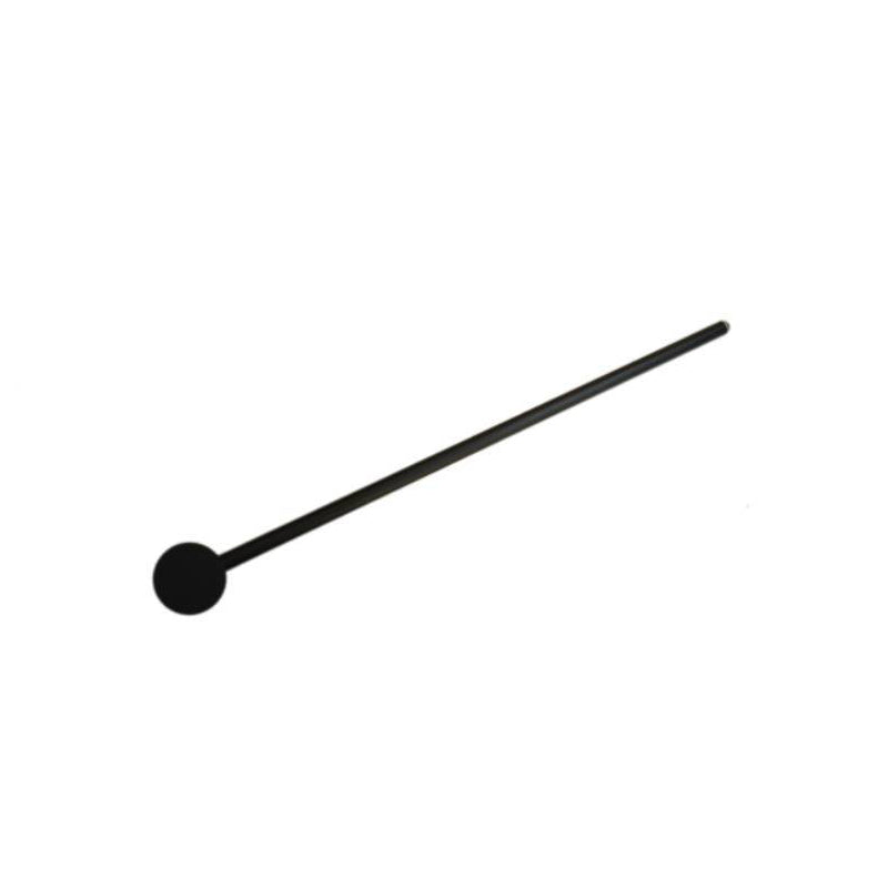 Black Slim Rod Sconce Lighting Minimalist 23.5"/31.5"/47" High LED ...