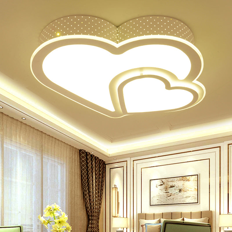 Acrylic Flush Mount Ceiling Light Designer Ceiling Light Fixture in ...