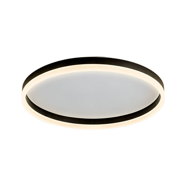 Circular Flush Mount Lighting Minimalist Acrylic Bedroom LED Flush ...