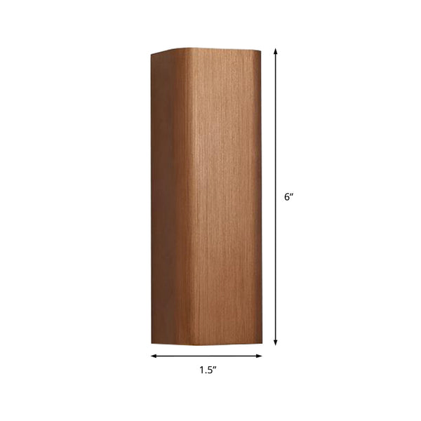 Modern Cuboid Wall Mounted Light Metal Living Room LED Up and Down Wall ...