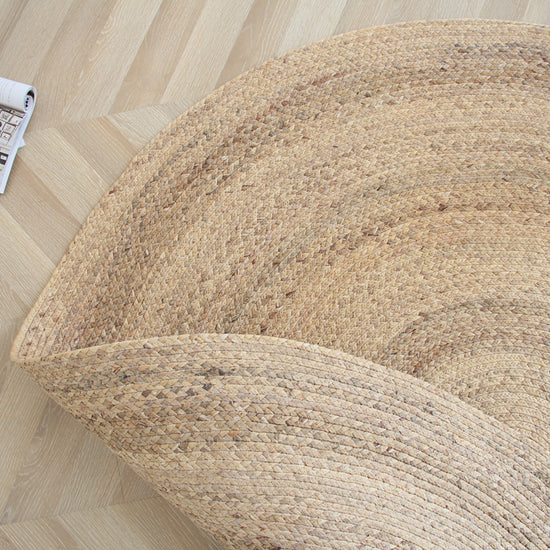 Farmhouse Plain Indoor Rug Multi Color Jute Rug Pet-Friendly Handmade ...