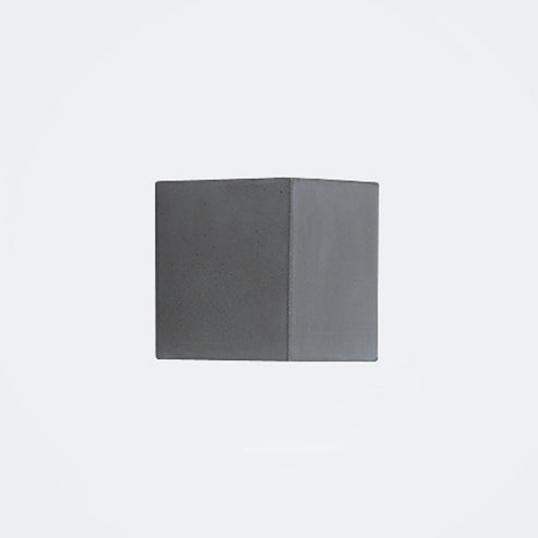Rectangle Shaped LED Wall Lighting Simplicity Cement Corridor Sconce ...