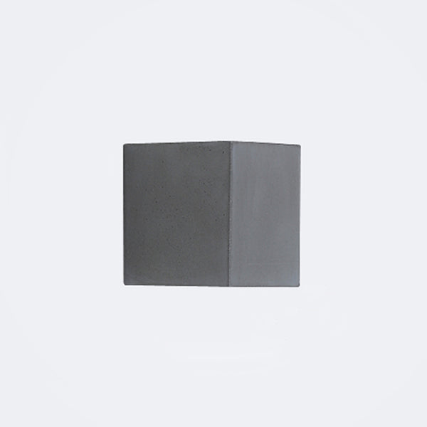 Rectangle Shaped LED Wall Lighting Simplicity Cement Corridor Sconce ...