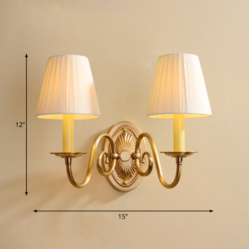 Minimalism Candlestick Wall Mount Light Metal Wall Lighting with Bucket ...