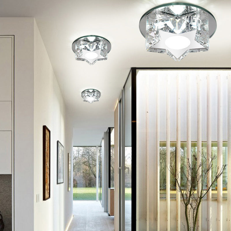 Foyer Ceiling Mounted Lights Modern LED Flush Mount Ceiling Lights