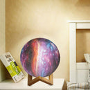 3D Milky Way Ball Shaped Table Light Creative Plastic LED Night Stand ...